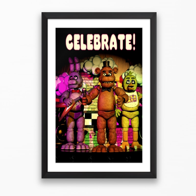 Five Nights at Freddys Poster - Etsy UK