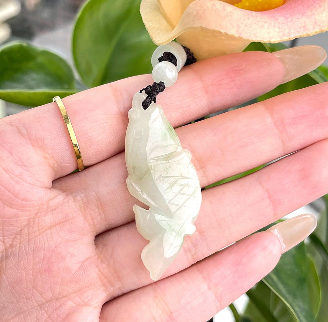 Authentic Jadeite Jade Pendant Necklace Natural Burmese Grade A - Etsy