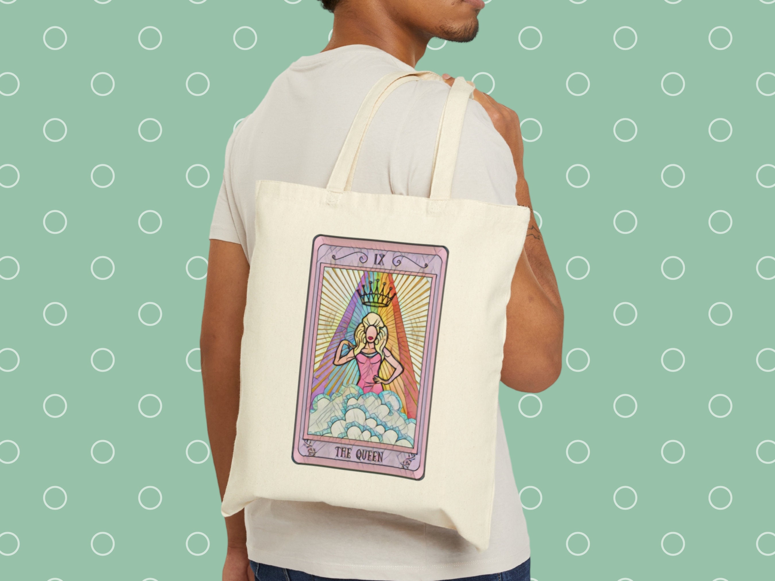 Drag Race Tote Bag Funny Tarot Card Bag LGBTQ Bag Drag - Etsy