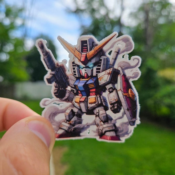 Gundam Sticker - Etsy