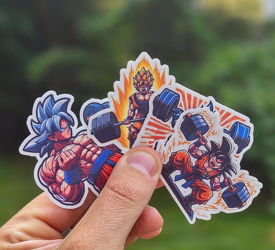 Gym Weight Lifting Sticker Pack (set of 4) - Etsy