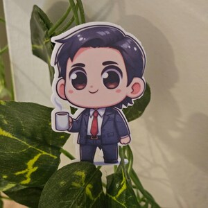 The Office Chibi 5 Sticker Pack (michael, Dwight, Jim, Pam, Kevin) - Etsy