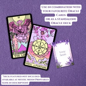 Simple Yes or No Oracle Deck: 36 Printable Cards With Positive ...