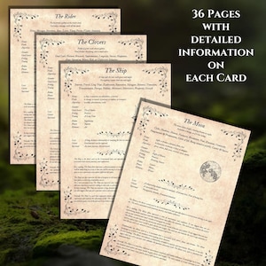 The Complete Lenormand Guidebook: a Printable Ebook for Gypsy Oracle ...