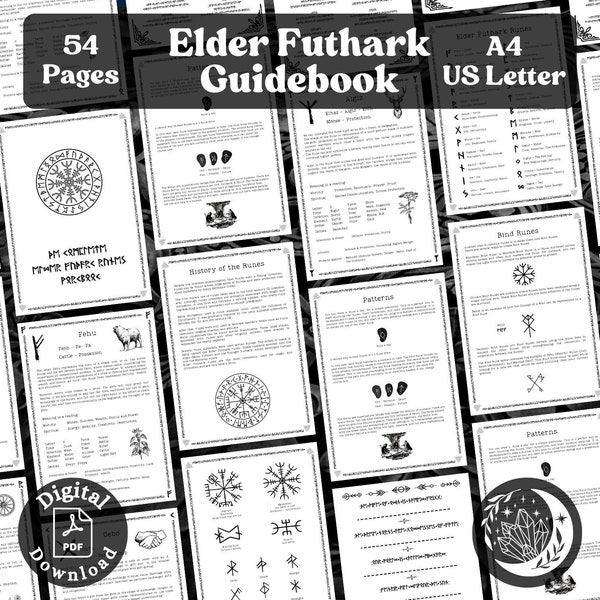 Elder Futhark Runes - Etsy