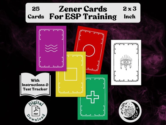 Psychic Test Cards Esp Zener Cards Hi Res Stock Photography And Images
