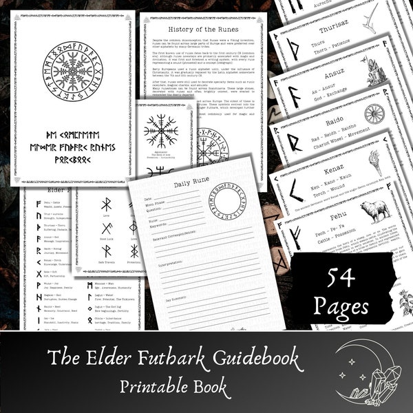 Elder Futhark Runes - Etsy