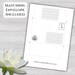 Printable Lotus Stationery Set: Letter Paper With Matching Envelope in ...
