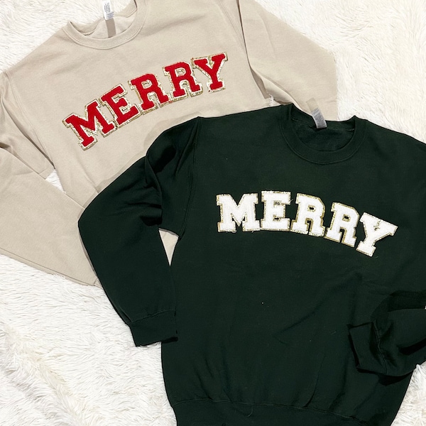 Sweatshirts Chenille Letters - Etsy