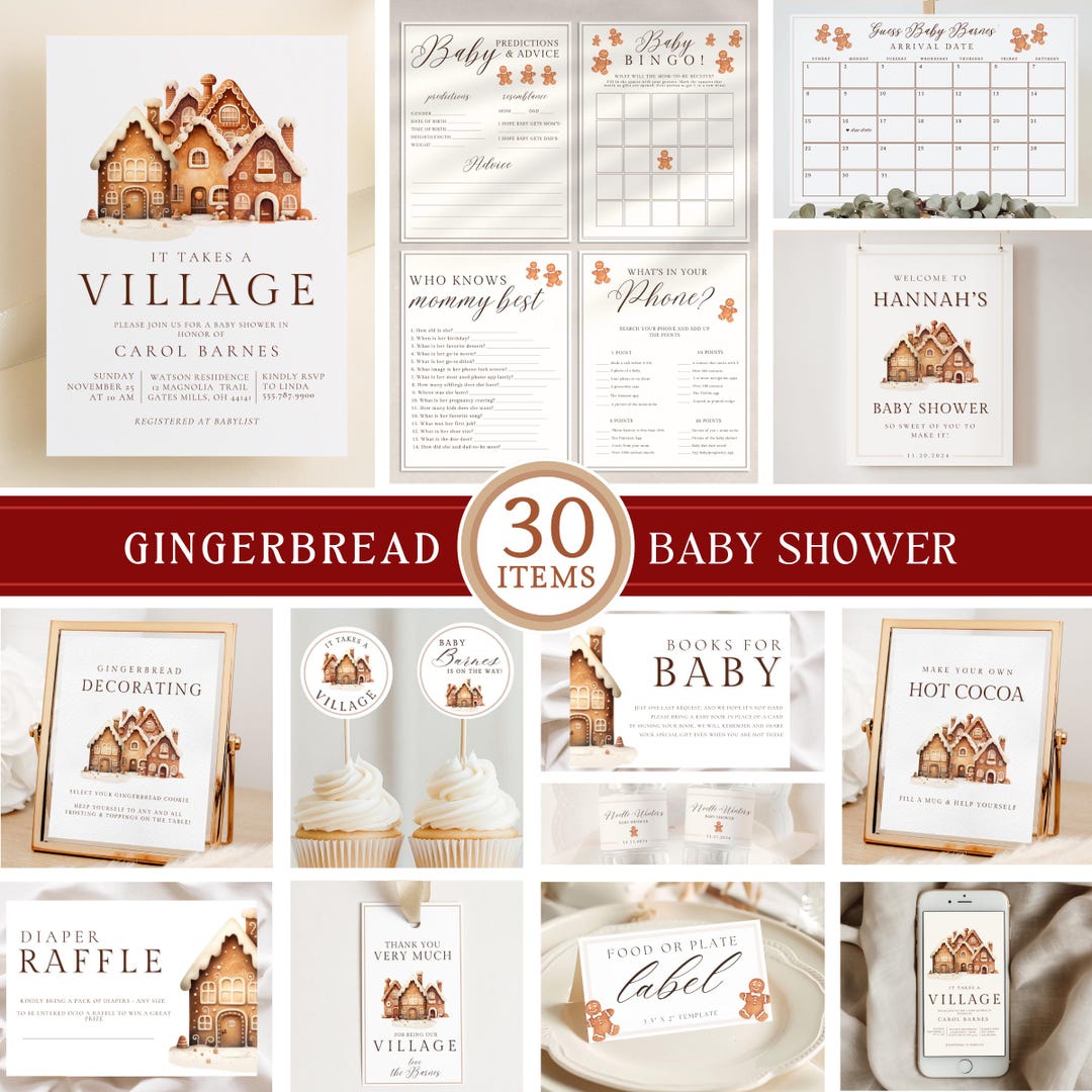 Winter Baby Shower Theme Idea Christmas Baby Shower Boy Girl Holiday ...