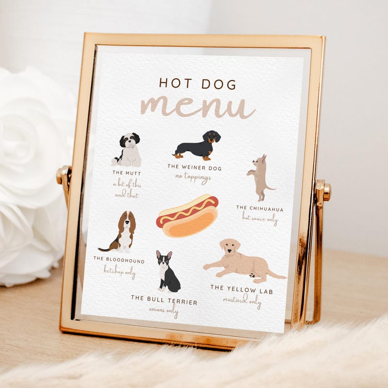 Hot Dogs Edit - Etsy