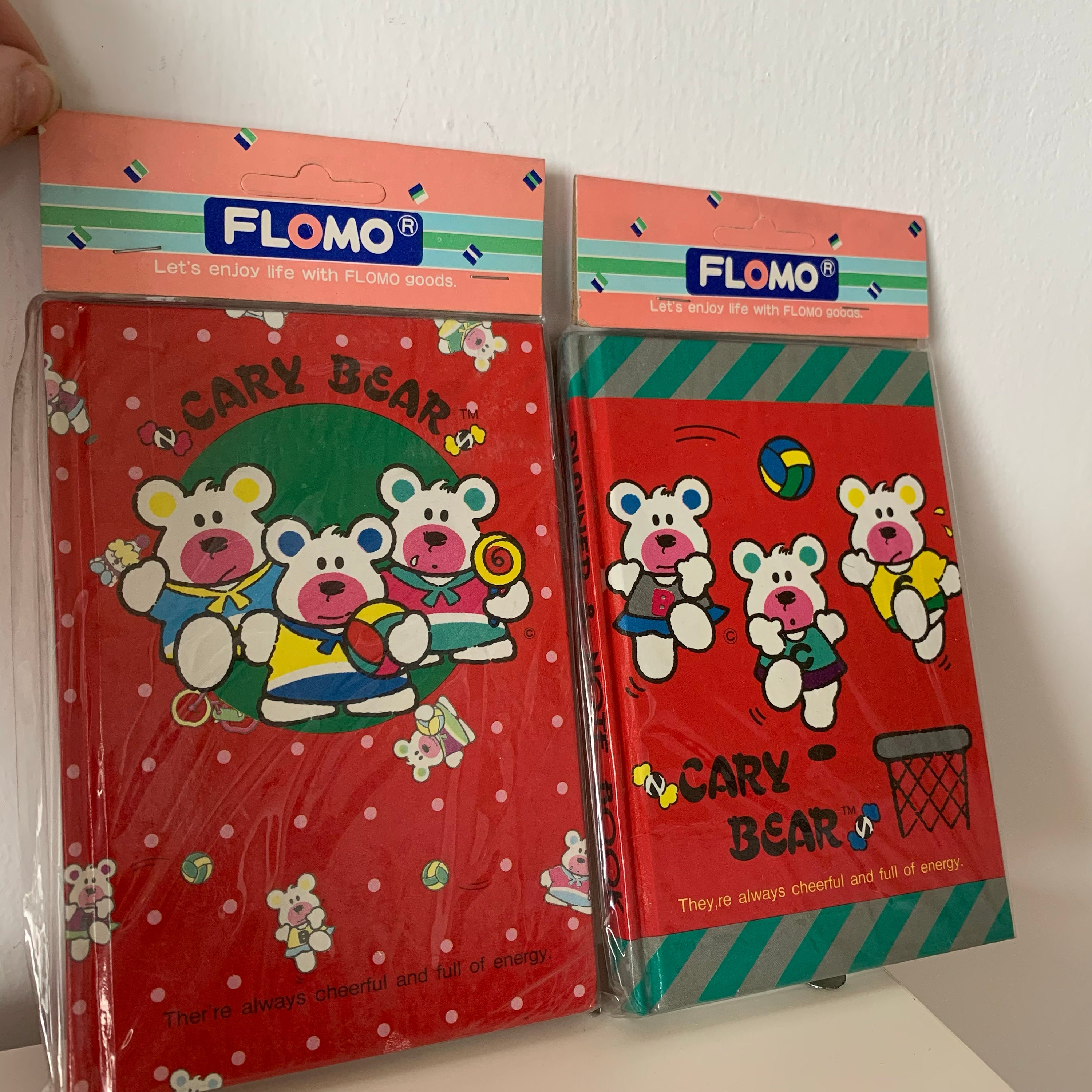 Vintage Flomo Diary Cary Bear Love is Playing Together Kids Collectible ...