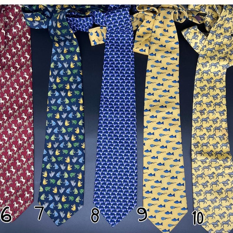 Vintage Novelty Tie Collection | Fun & Unique Print Neckties | 10 ...
