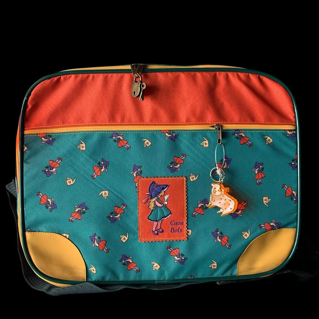 Vintage Cuca Dols Suitcase – JUYPAL Spain, 90s Child's Luggage With ...