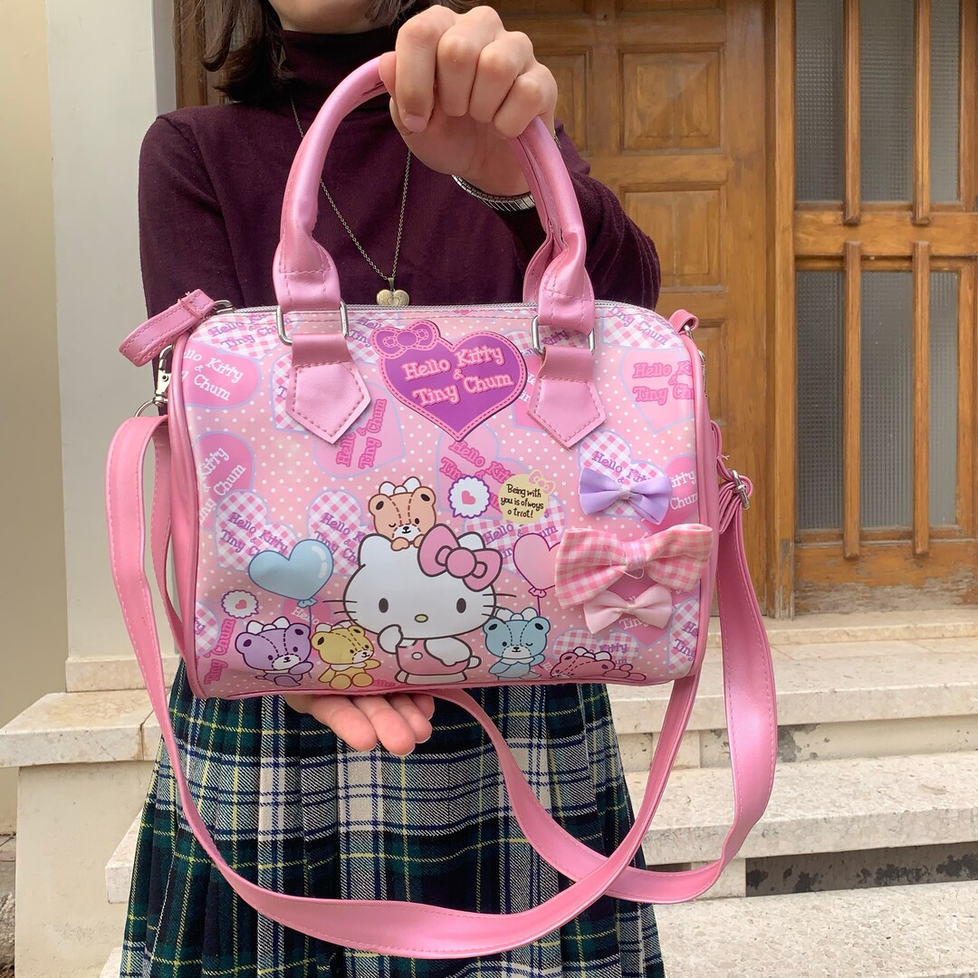 Sanrio Hello Kitty&tiny Chum Bag Cute Sanrio Gift Hello Kitty Shoulder ...