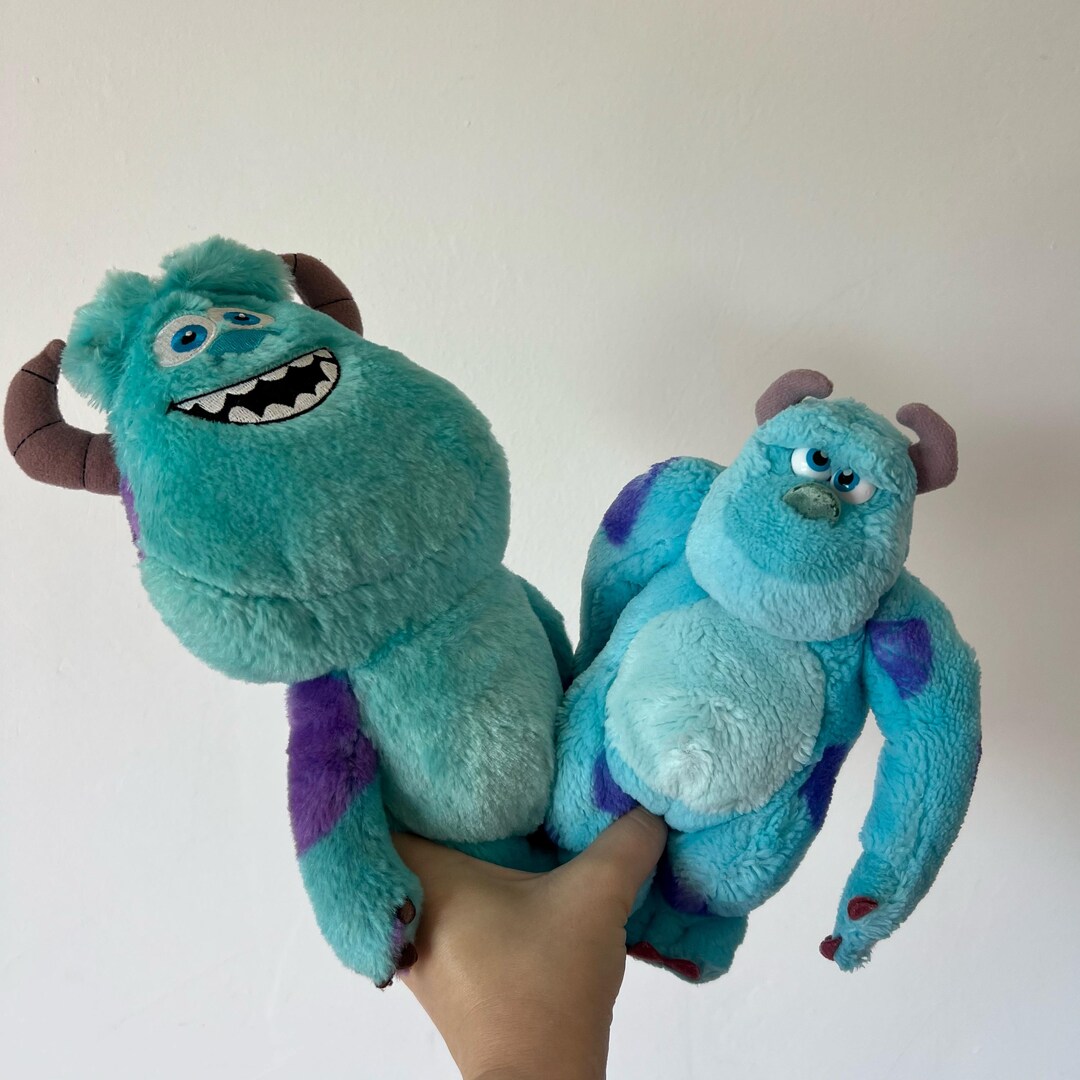 Sulley Plush Toys – Monsters Inc – Disney Pixar – Blue Purple Soft Toy ...