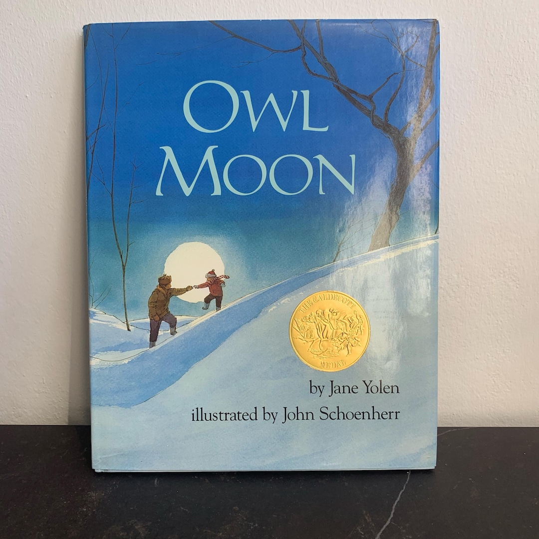 Vintage Children's Book- Owl Moon – Hardcover Picture Book by Jane ...