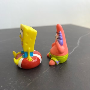 Vintage Spongebob & Patrick Figures Mattel Collectible Set 2005 - Etsy