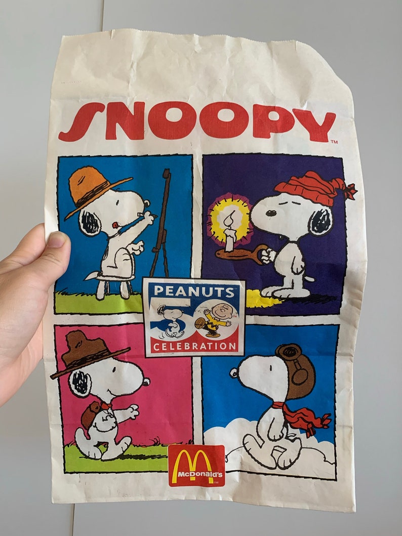 Mcdonalds Happy Meal Toys/ Peanuts Snoopy , SNOOPY Gift, MCDONALDS TOYS ...