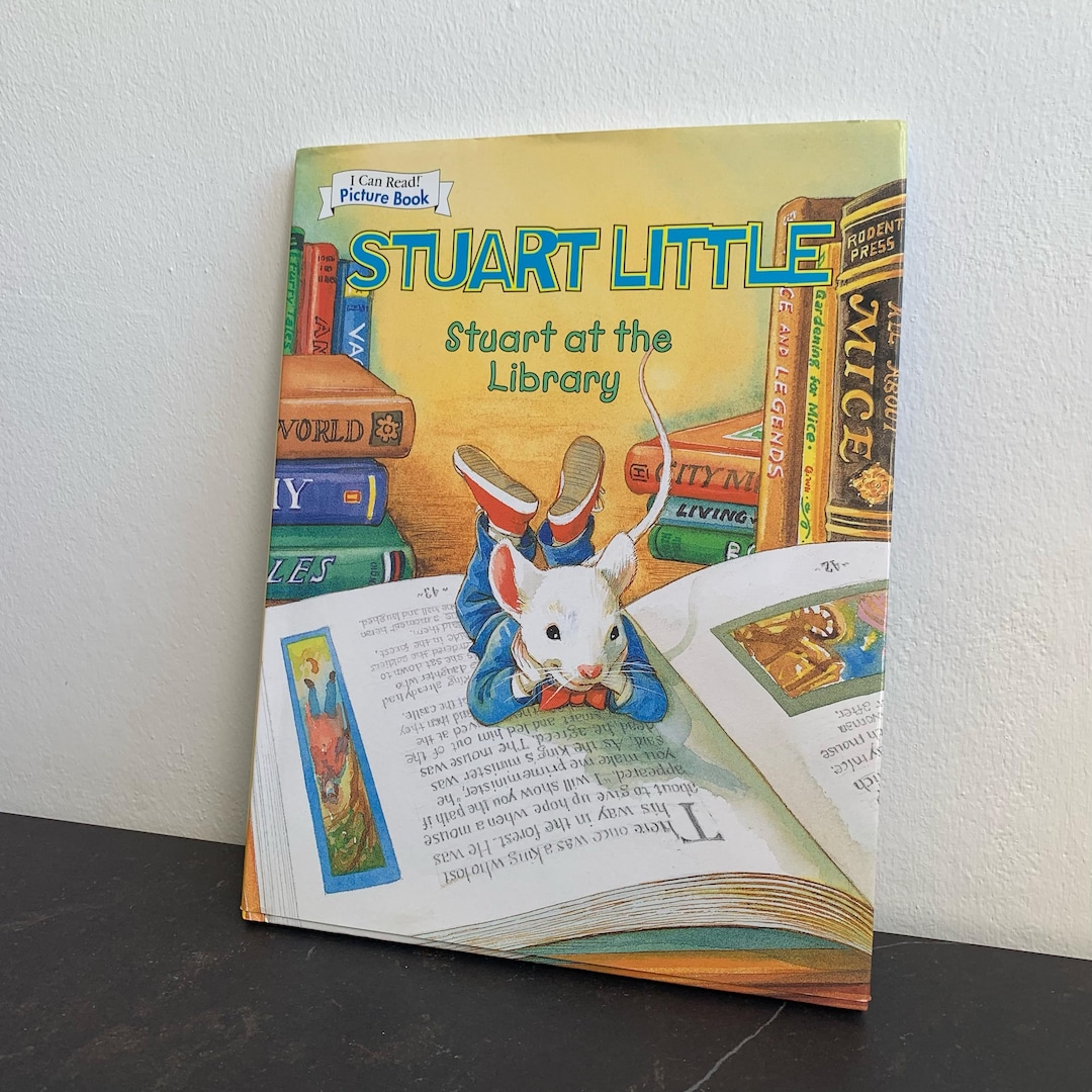 Vintage Book/stuart Little: Stuart at the Library Susan Hill ...