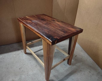 Primitive Side Table - Etsy