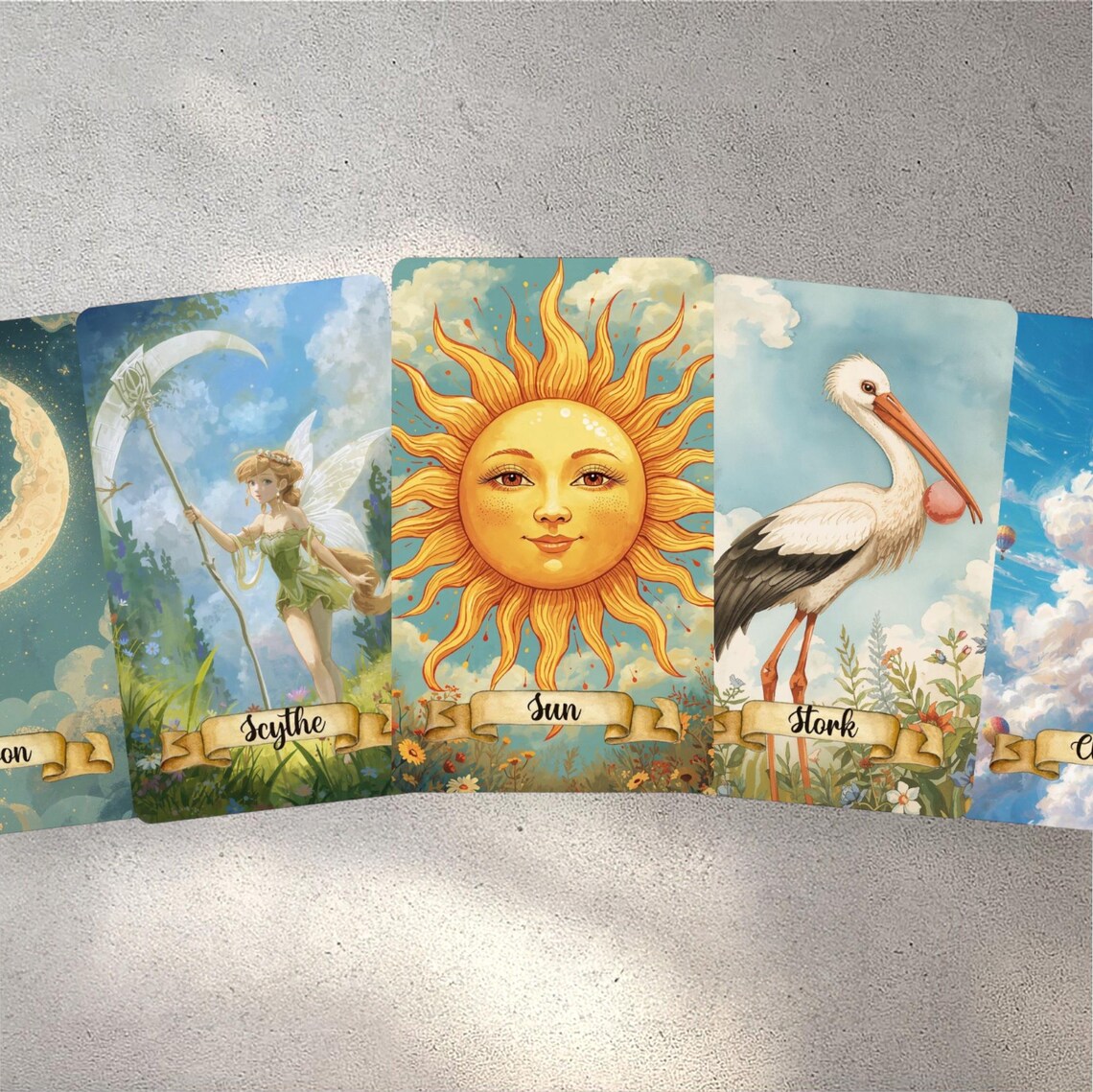 Fairy Tale Lenormand Deck: 36-card Divination Oracle - Etsy