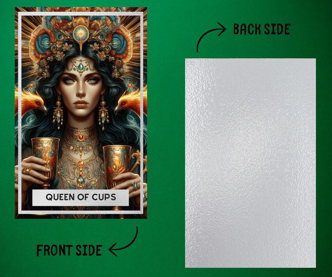 78 Phoenix Bird Theme Digital Tarot Cards Printable Tarot Deck Digital ...