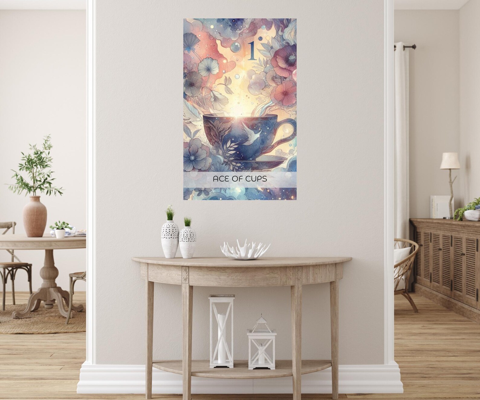 78 Monsoon Tarot Cards: Watercolor Printable Deck (digital Download) - Etsy