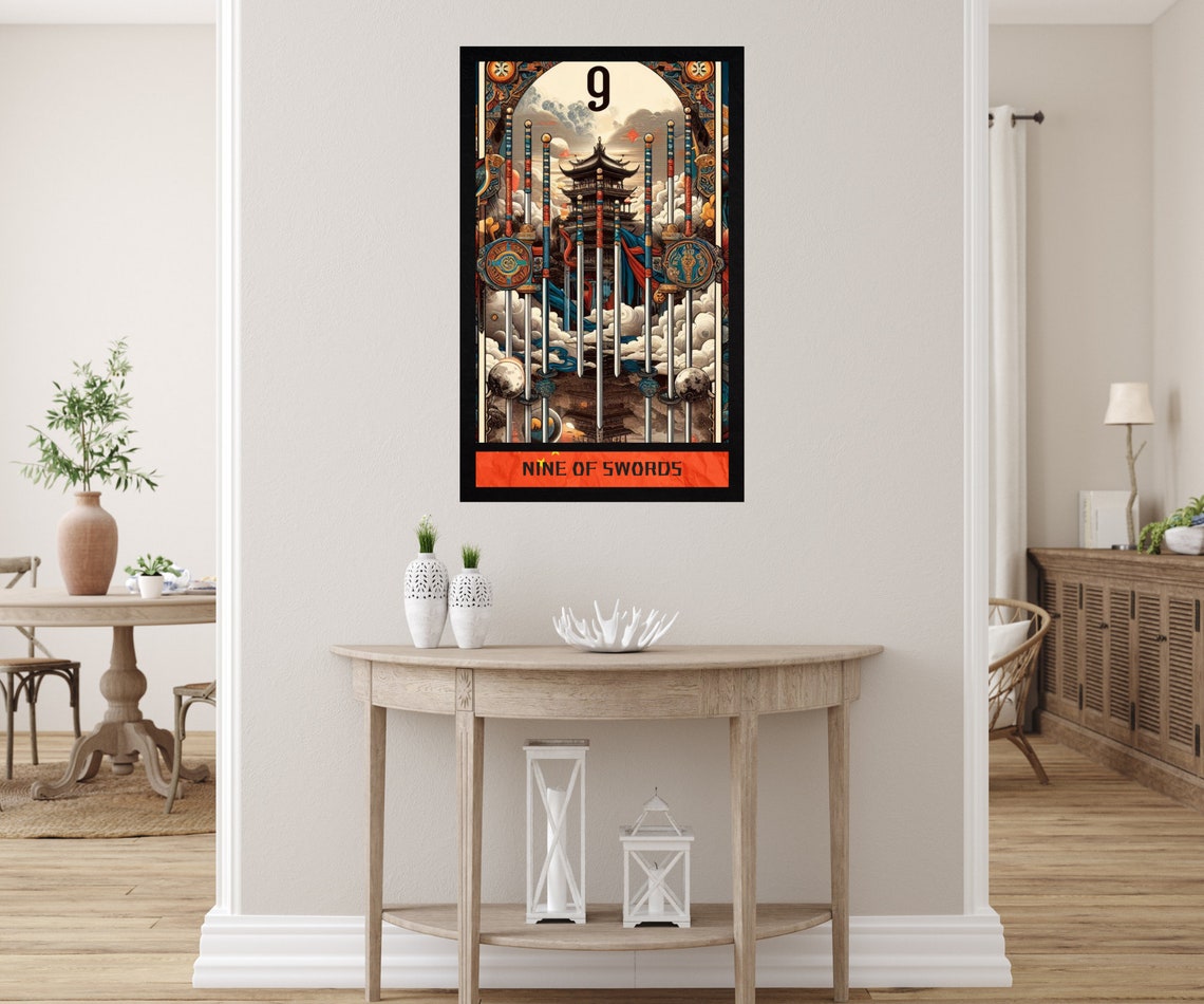 78 Chinese Tarot Cards: Asia Inspired Printable Deck (digital Download ...