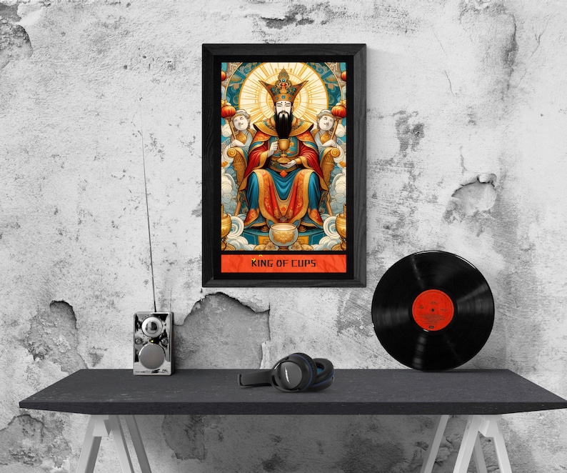 78 Chinese Tarot Cards: Asia Inspired Printable Deck (digital Download ...