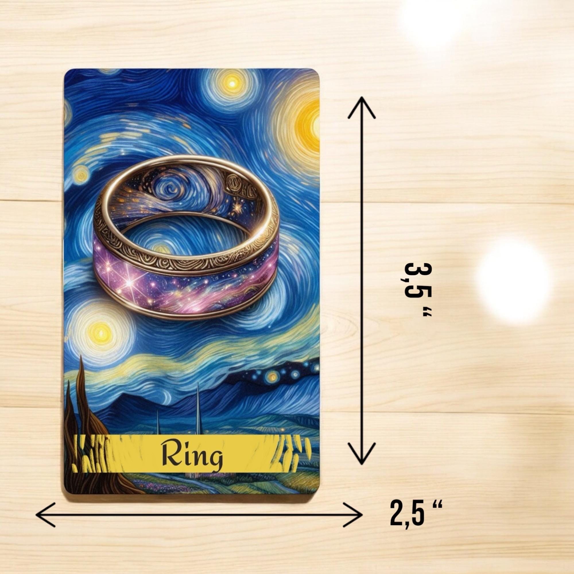 Starry Night Lenormand Deck: Modern Art Divination Cards - Etsy