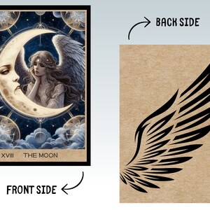 78 Angel Theme Digital Tarot Cards - Printable Tarot Deck - Digital ...