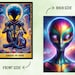 78 Alien Digital Tarot Cards Printable Tarot Deck Digital Cards Deck ...