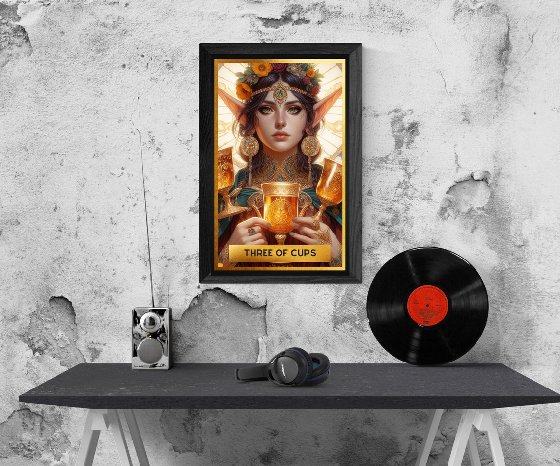 78 Elf Theme Tarot Cards: Printable Oracle Deck (digital Download) - Etsy