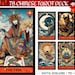 78 Chinese Tarot Cards: Asia Inspired Printable Deck (digital Download ...