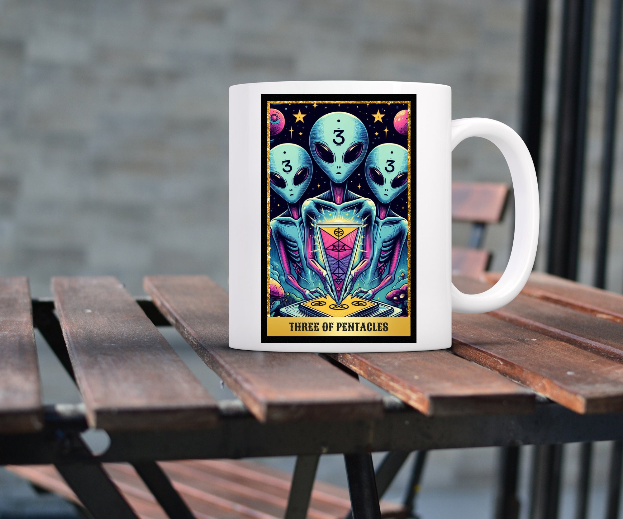 78 Alien Digital Tarot Cards Printable Tarot Deck Digital Cards Deck ...