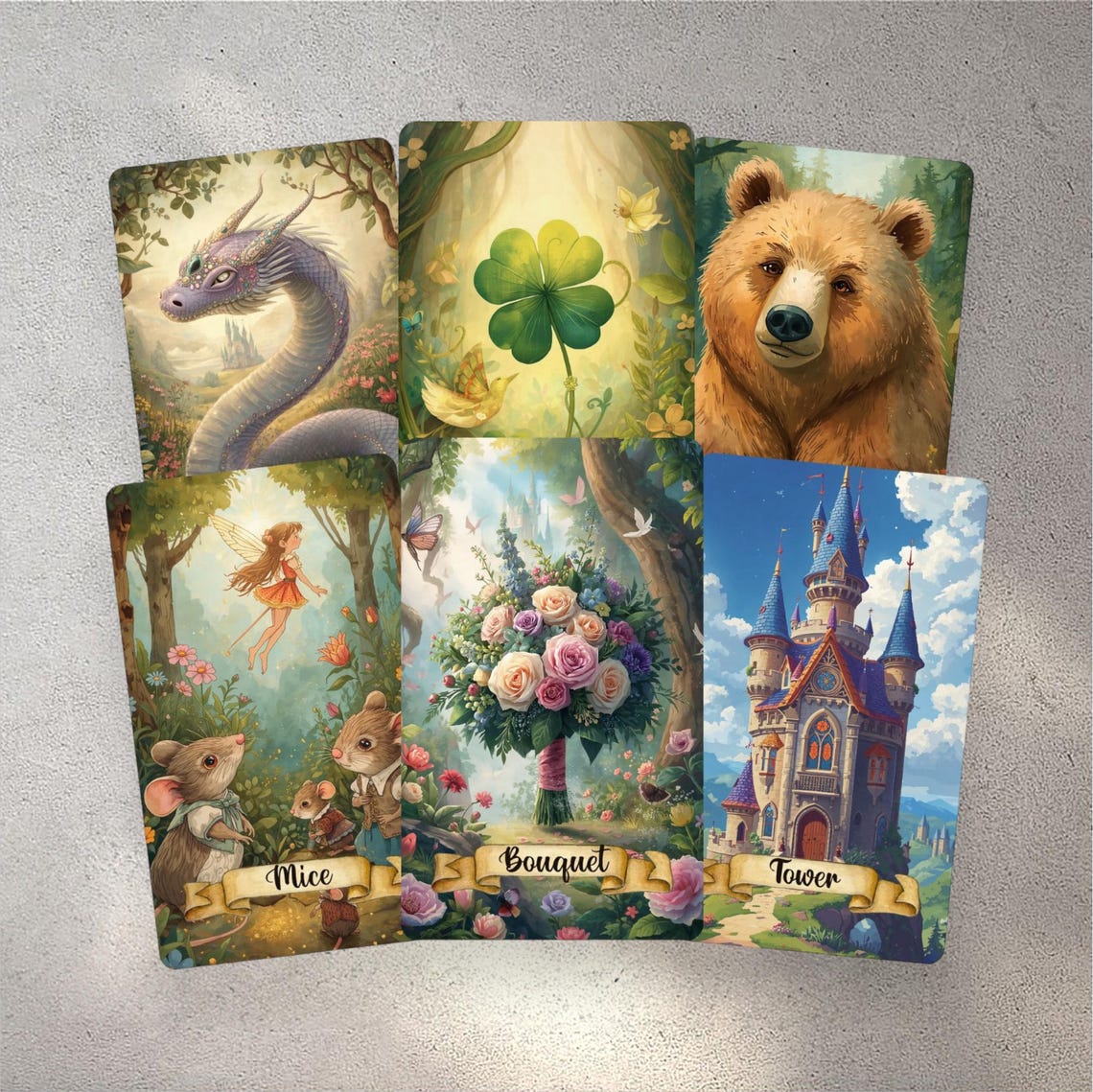 Fairy Tale Lenormand Deck: 36-card Divination Oracle - Etsy