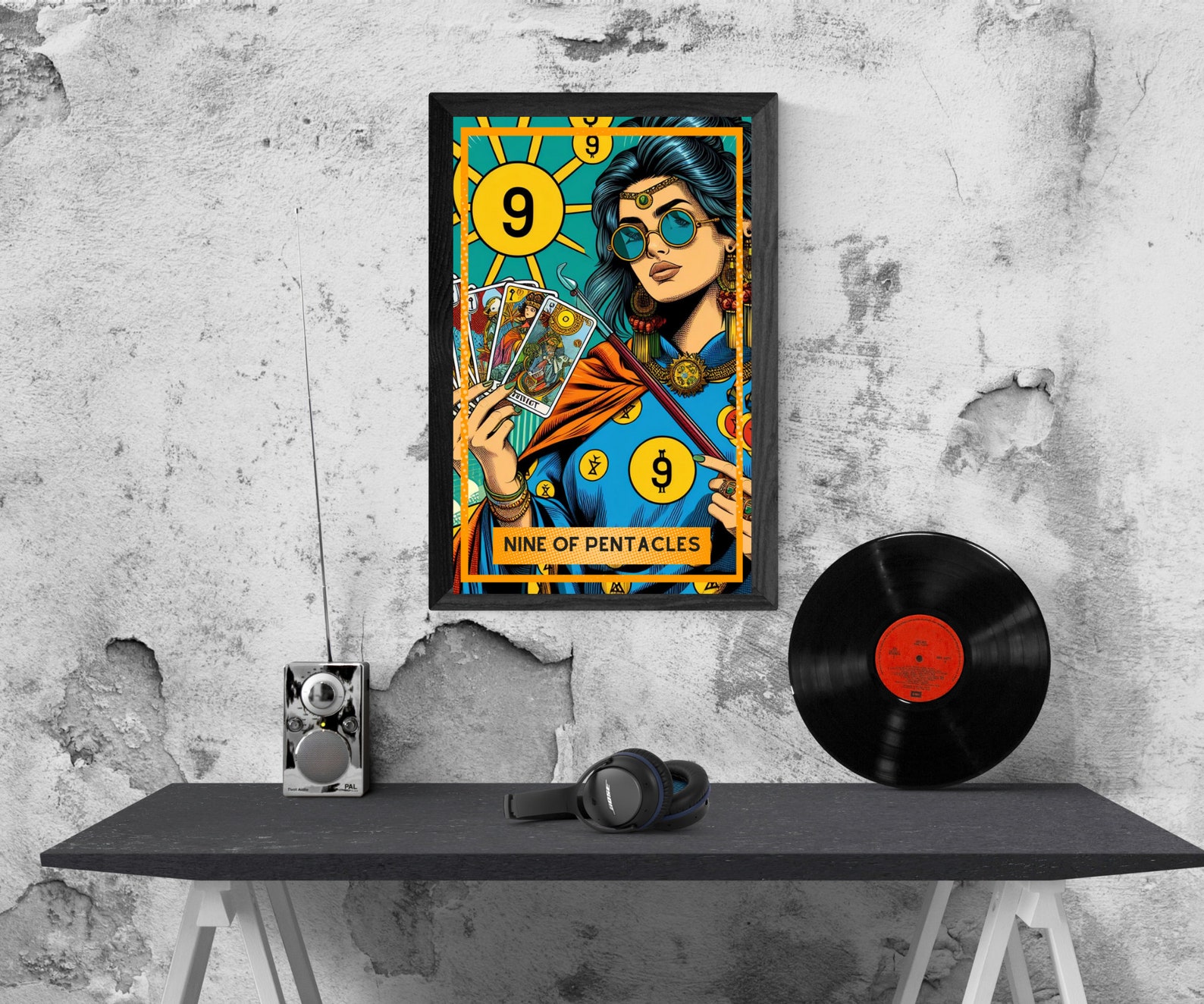78 POP ART Theme Digital Tarot Cards Printable Tarot Deck Digital Cards ...