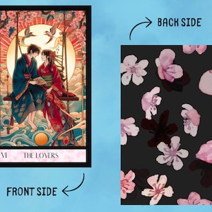 78 Sakura - Japanese Tarot Cards - Printable Oracle Deck (digital ...