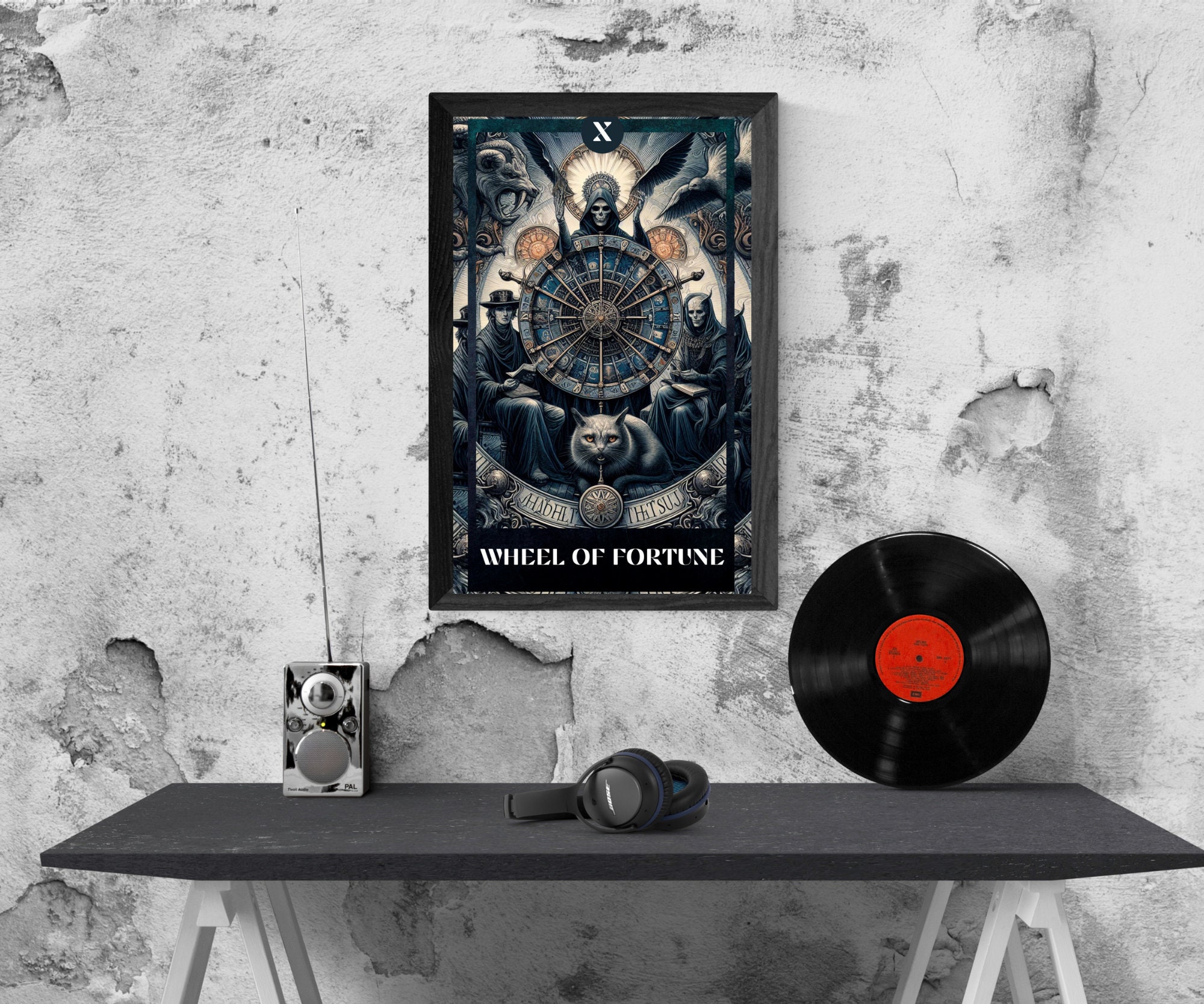 78 Gothic Tarot Cards: Printable Deck (digital Download) - Etsy