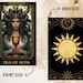 78 Medusa Theme Tarot Cards: Printable Oracle Deck (digital Download ...
