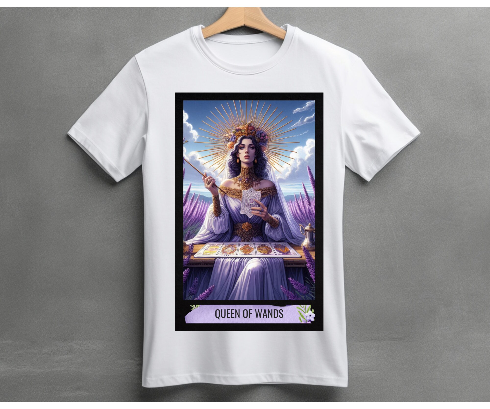78 Lavender Tarot Deck: Printable Oracle Cards (PNG Format) - Etsy