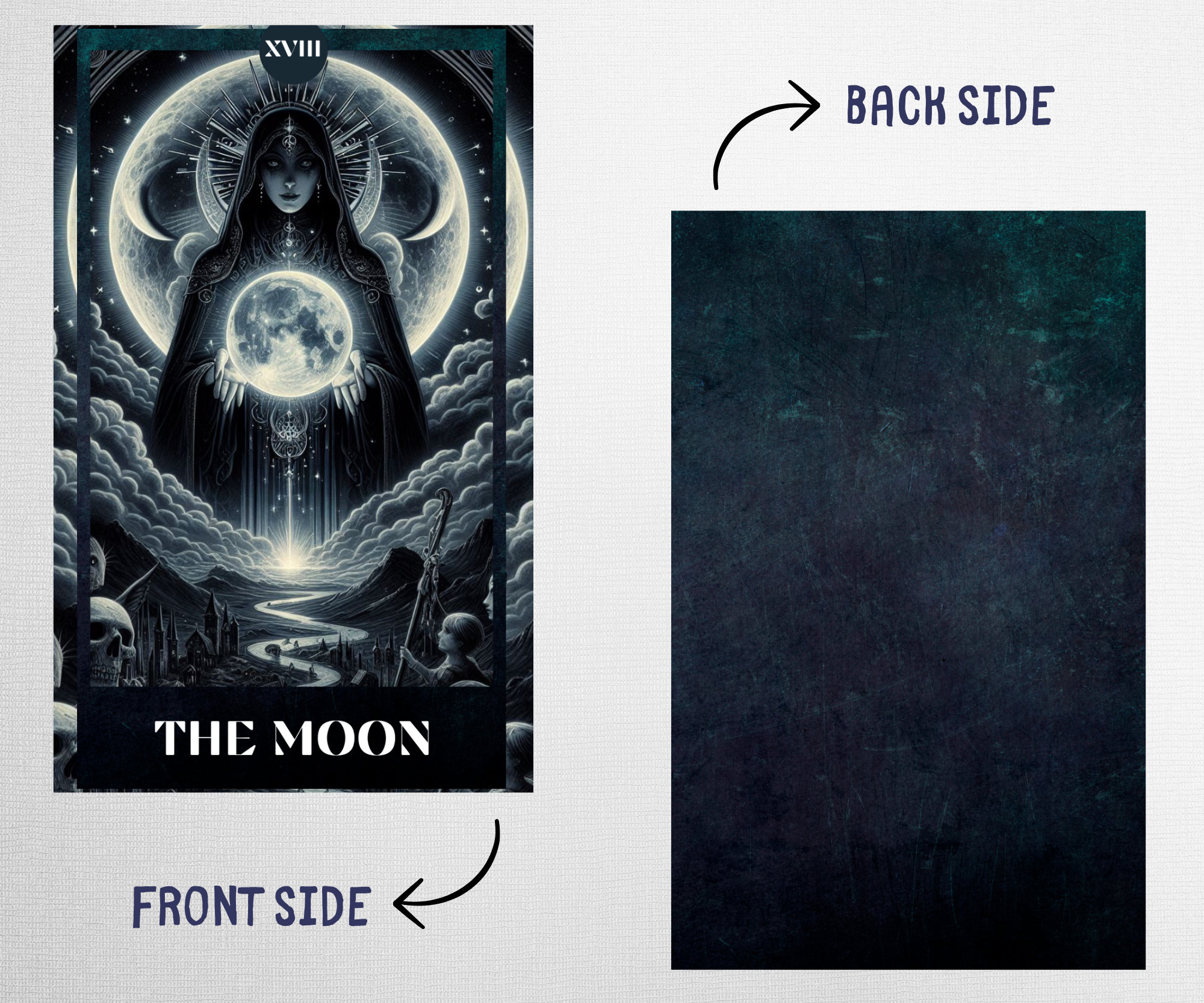 78 Gothic Tarot Cards: Printable Deck (digital Download) - Etsy
