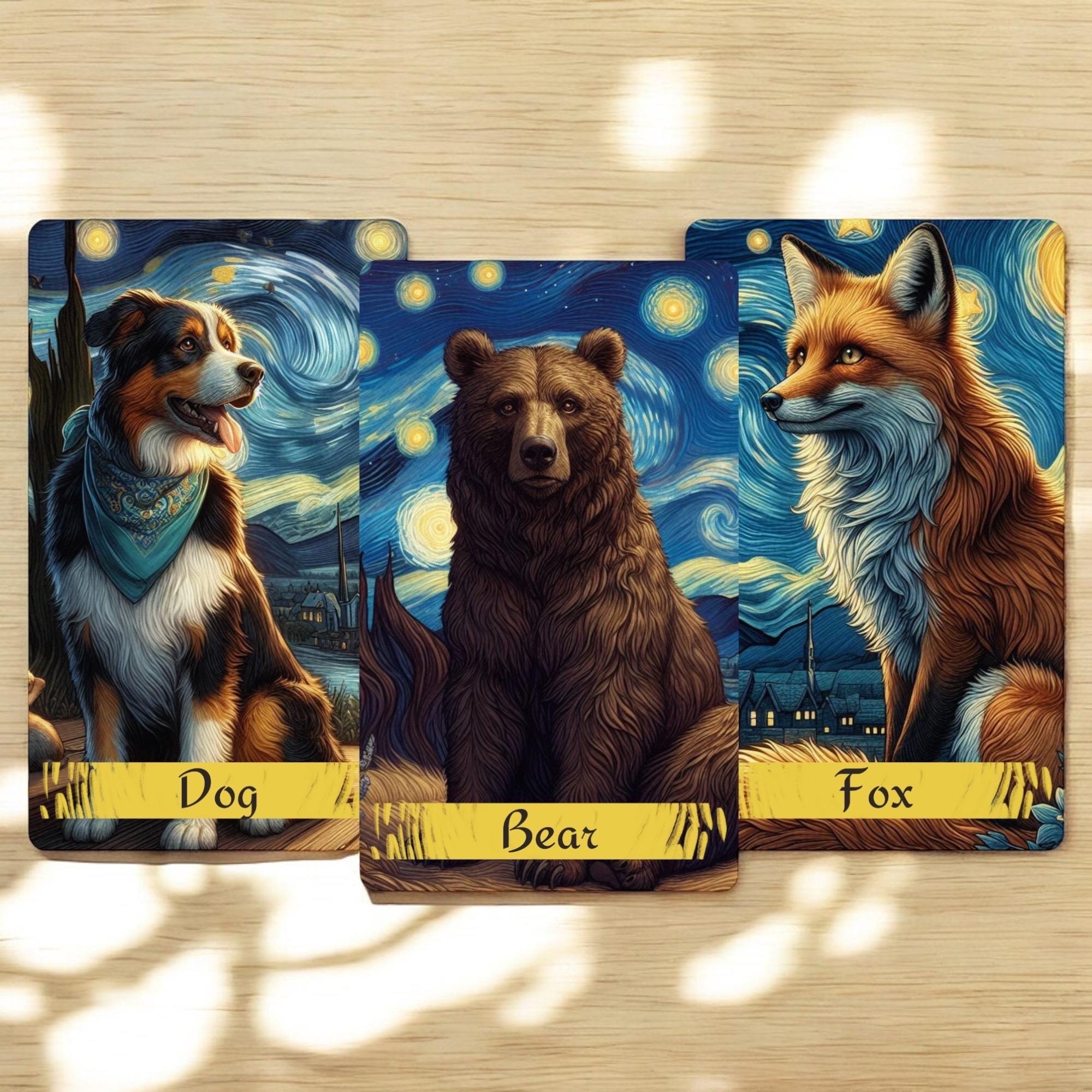 Starry Night Lenormand Deck: Modern Art Divination Cards - Etsy