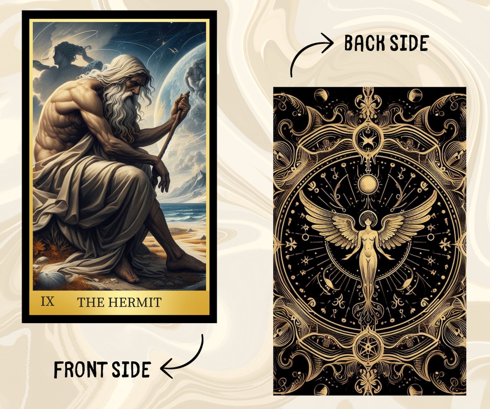 Mythology Tarot Cards: 78 Card Printable Deck (PNG) - Etsy