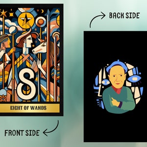 78 Picasso Art Theme Digital Tarot Cards - Printable Tarot Deck ...