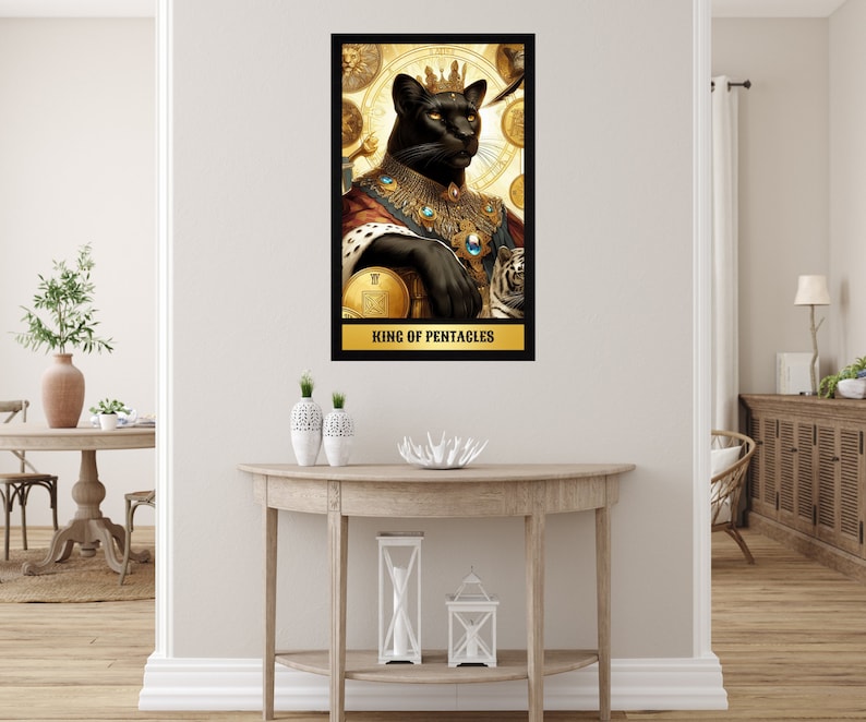 Panther Magic Tarot Cards: 78 Card Printable Deck (digital Download) - Etsy