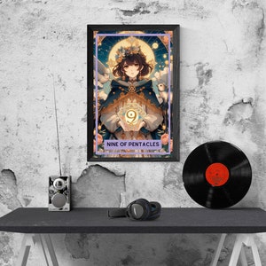 78 Anime Theme Digital Tarot Cards - Printable Tarot Deck - Digital ...
