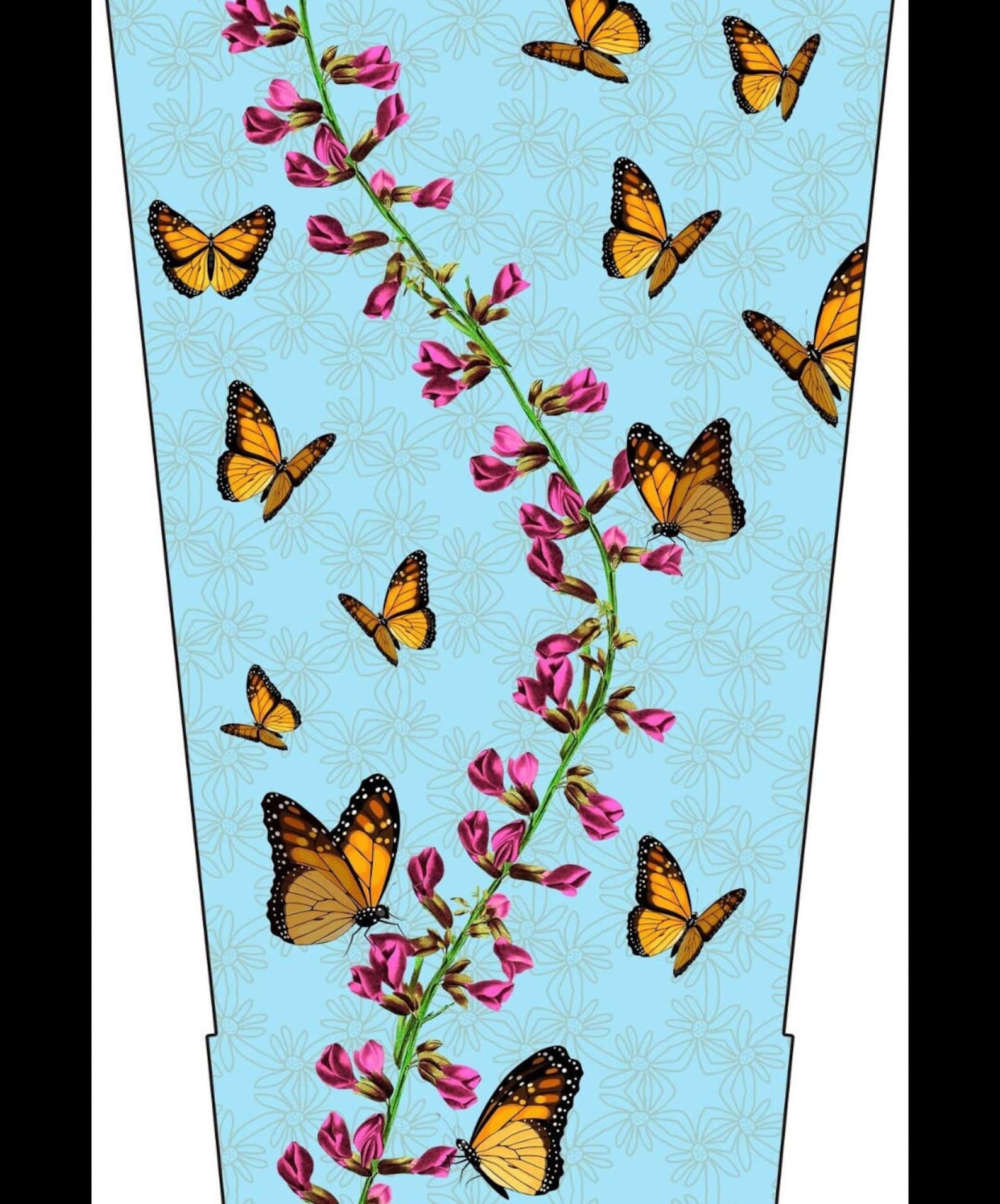 Farmer's Defense - Farmer's Sleeve Monarch Butterfly Garden Gloves - Etsy