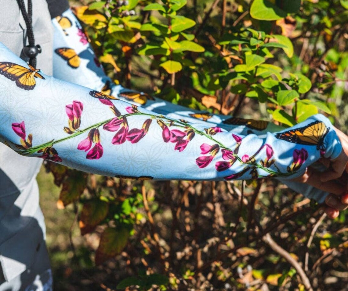 Farmer's Defense - Farmer's Sleeve Monarch Butterfly Garden Gloves - Etsy